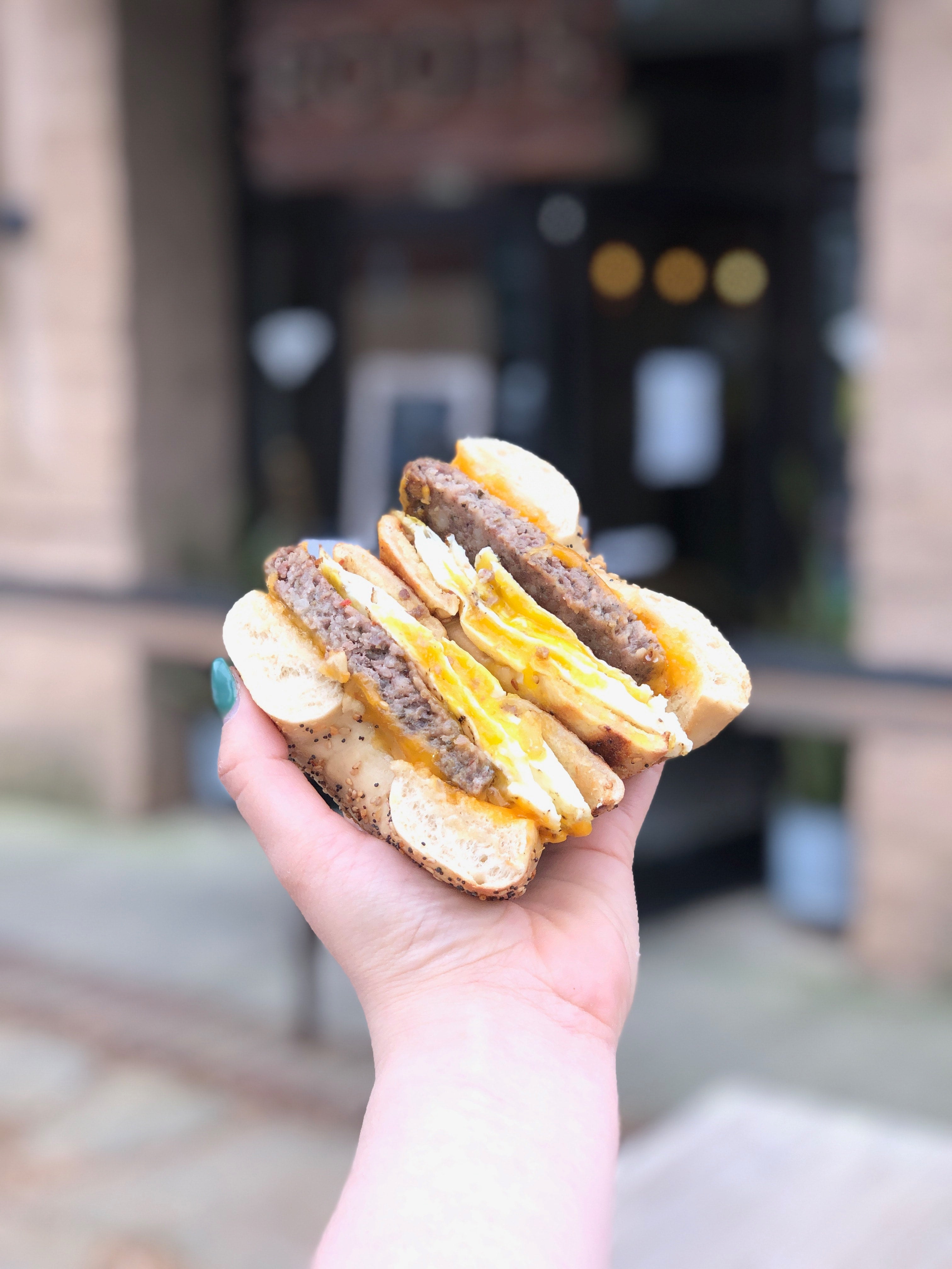 Breakfast Sammy* | Roots Cafe