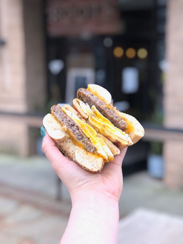Breakfast Sammy* | Roots Cafe